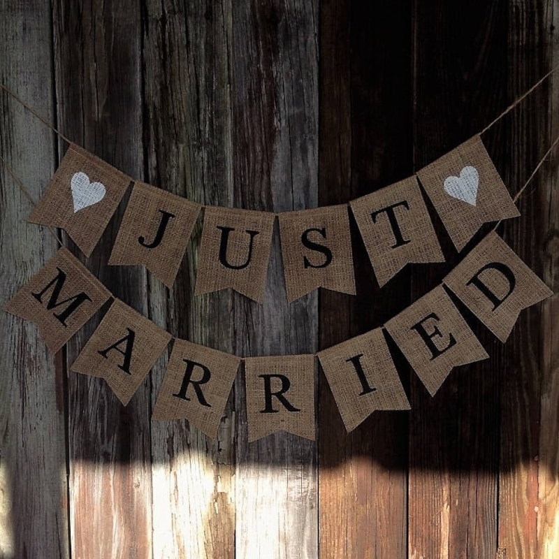 Burlap Wedding Signs - Etsy