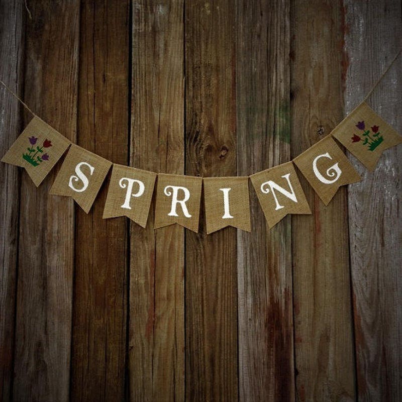 Spring Banner - Etsy