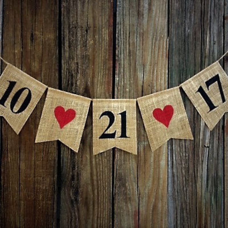 Save the Date Banner - Etsy
