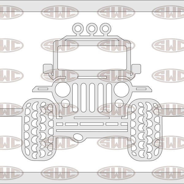 Jeep Scroll Pattern - Etsy