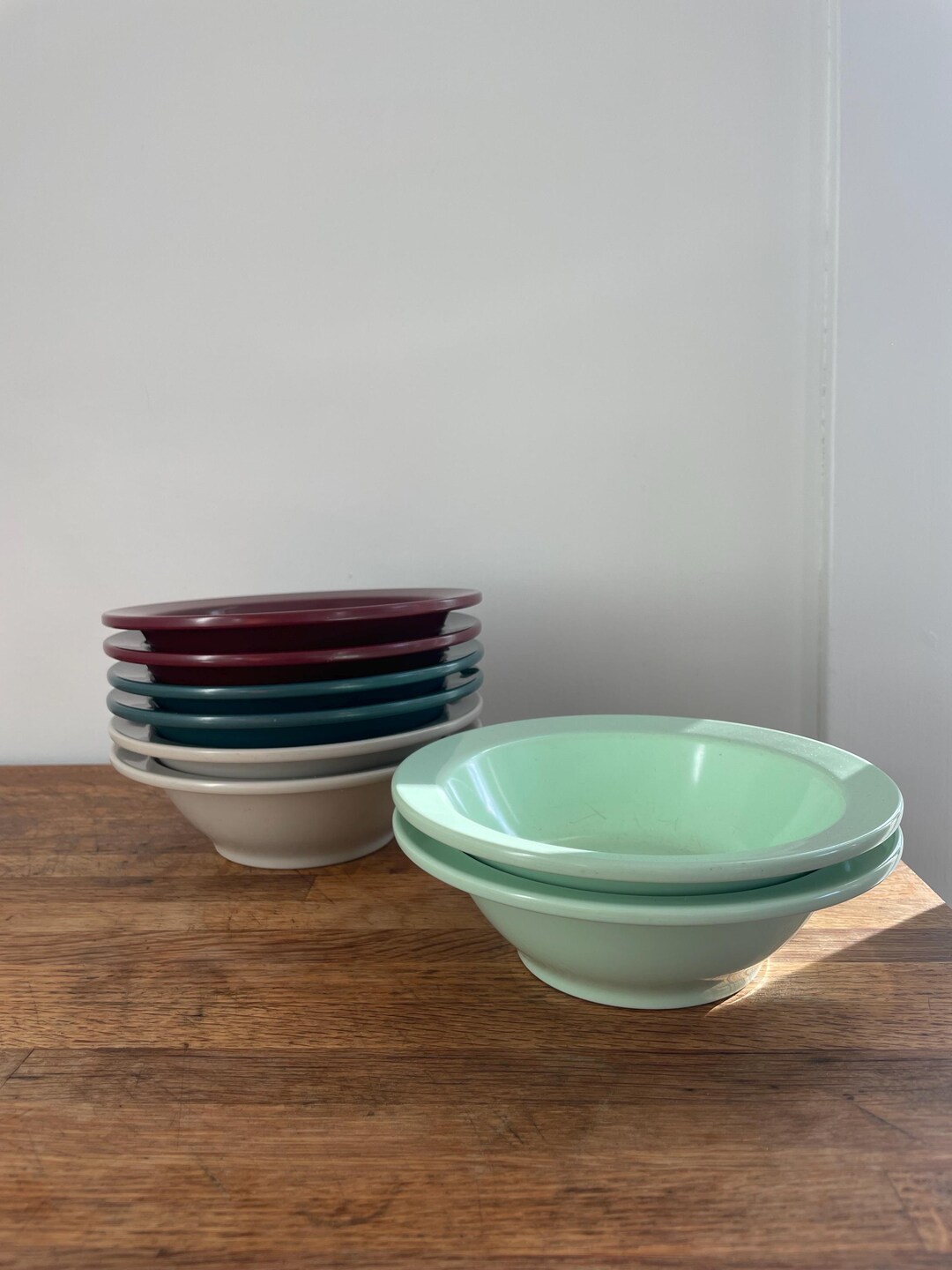 VINTAGE Boonton Melmac Bowls - Set of 8 - Etsy