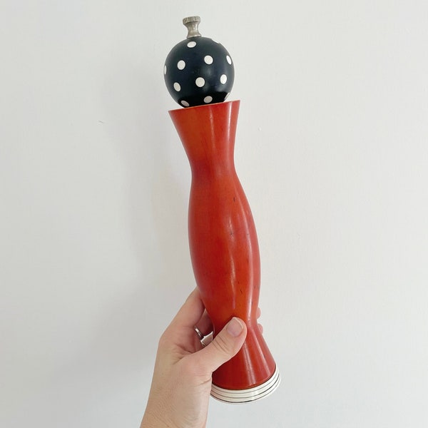 Painted Pepper Mill - Etsy