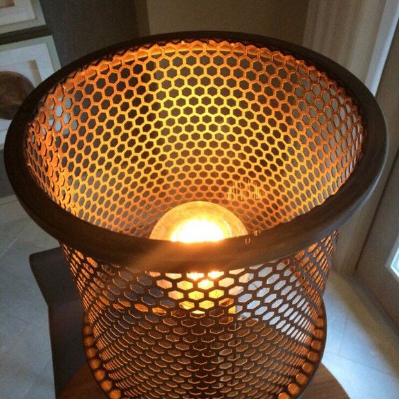 Perforated Lamp - Etsy