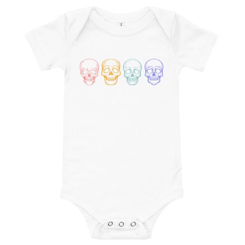 Goth Baby, Skeleton Onesie, Goth Gifts, - Etsy