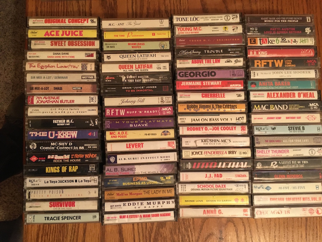 Lower Price* Assortment of Cassette Tapes List A&B - Etsy