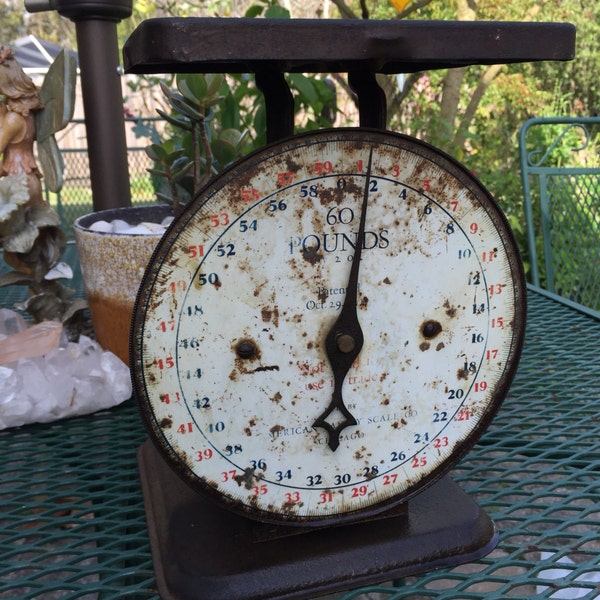 Antique Platform Scales - Etsy