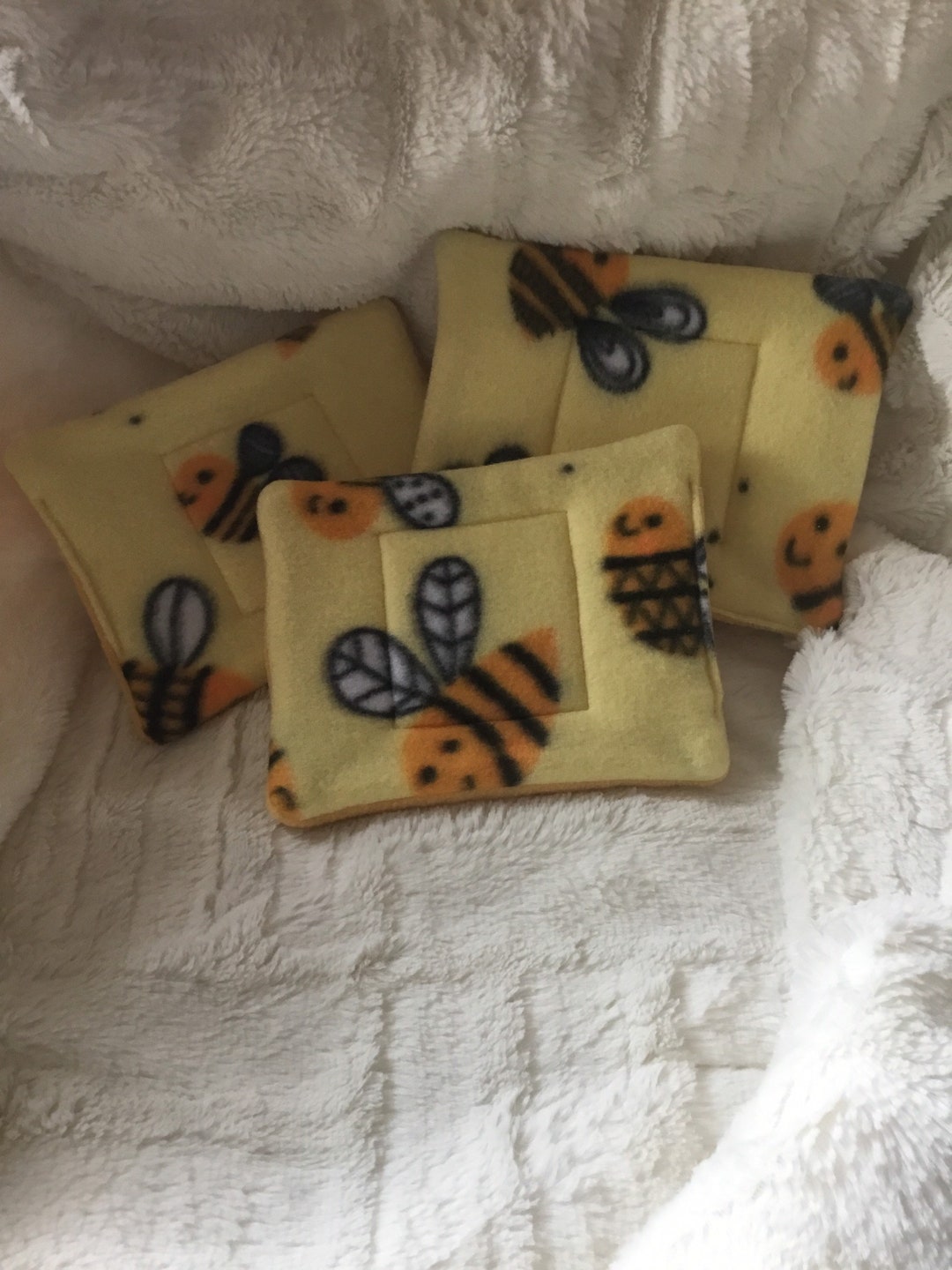 Zorb Set of 3 Drip Pads, Pee Pads, Potty Pad, Guinea Pig, Hedgehog ...