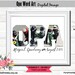 DAD Father's Day Gift Word Art Collage Picture Digital Image 8x10 ...