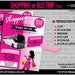 Shopping Bus Trip Event Flyer - Personalized and Printable Digital File ...