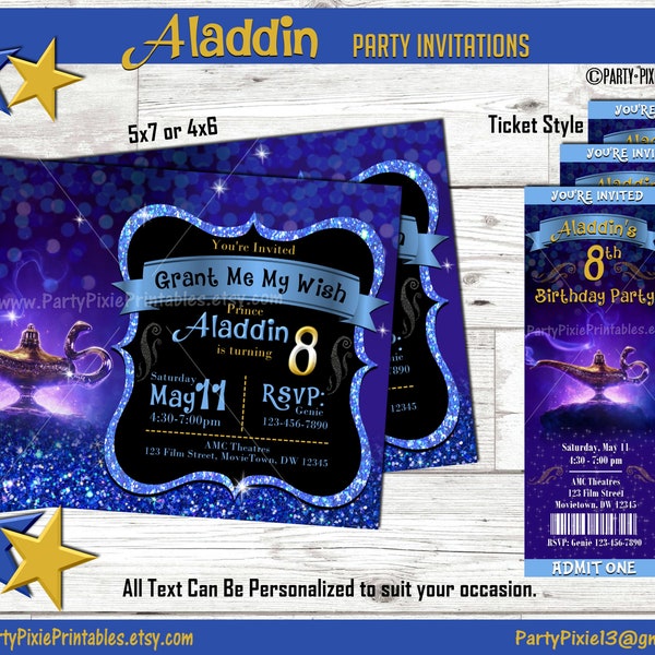 Aladdin Party - Etsy