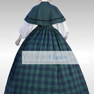Victorian Dickens Christmas Holiday Festive Caroler Caroling Dress ...