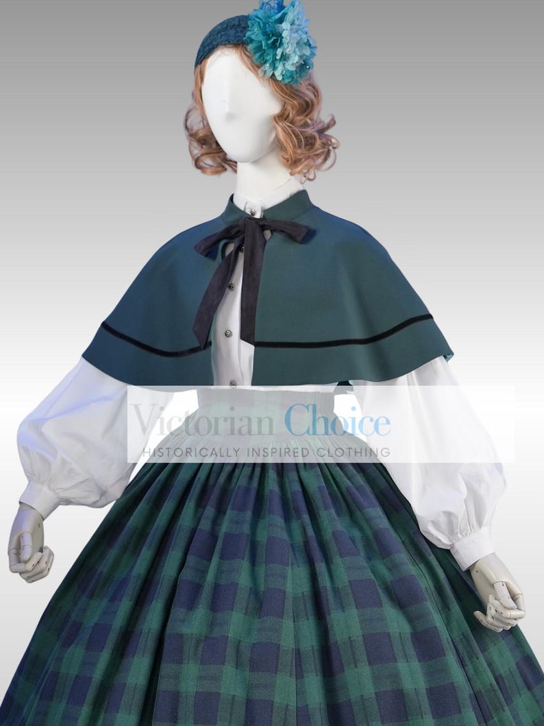 Victorian Dickens Christmas Holiday Festive Caroler Caroling Dress ...