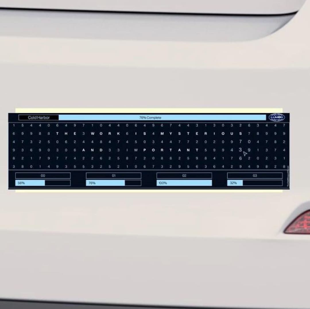 Severance Show Bumper Sticker | Severance Apple TV Inspired Funny Car ...