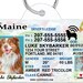 California Driver Dog Id Tag Personalized License, Durable Dog Tag ...