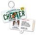 California Driver Dog Id Tag Personalized License Durable Dog - Etsy