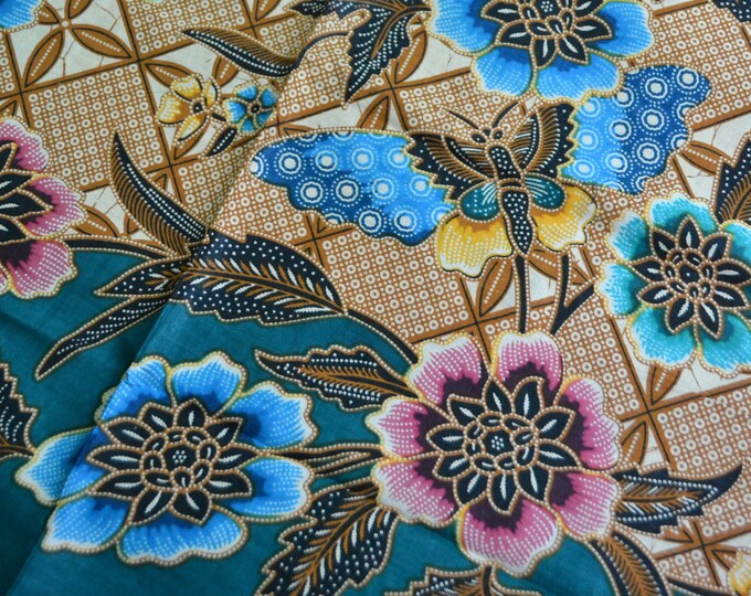 CLEARANCE Indonesian Batik Peranakan Nyonya Sarong Pareo Fabric ...