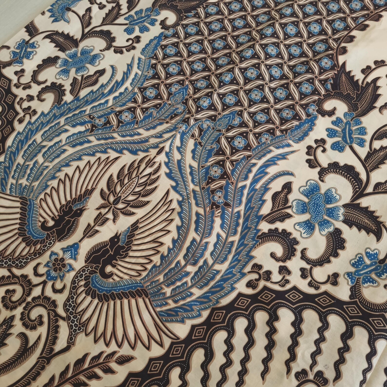 Indonesian Printed Batik Fabric by Meter Diy Sewing Quilt Wall ...