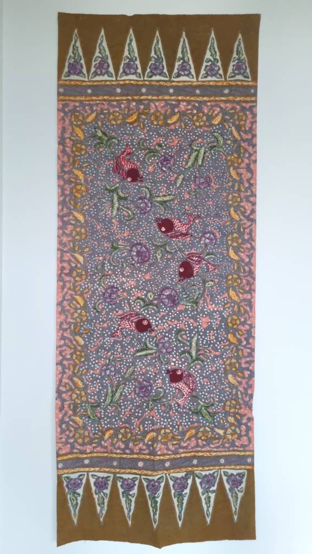 Indonesian Batik Accesories Scarf/wall Art/table Runner/gift Wrapper ...