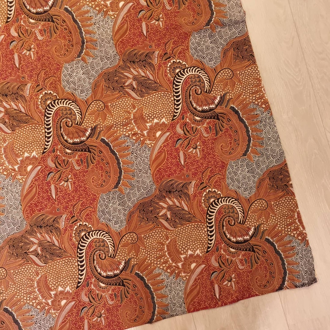 Indonesian Printed Batik Fabric by Meter Diy Sewing Quilt Batik Wall ...