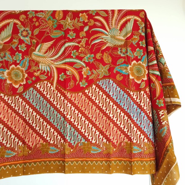 Indonesian Batik Fabric - Etsy