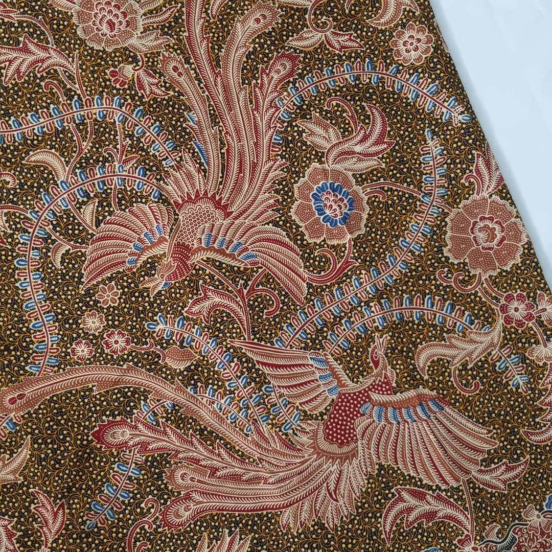 Indonesian Printed Batik Fabric by Meter Diy Sewing Quilt Batik Wall ...