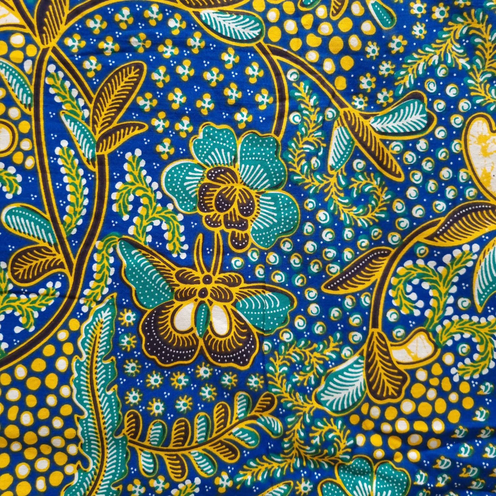 Indonesian Printed Batik Fabric by Meter Sewing Quilt Batik - Etsy