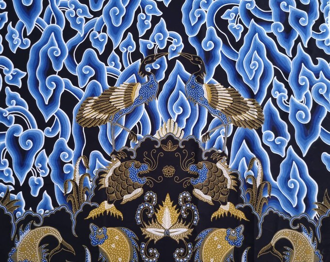 Indonesian Printed Batik Fabric by Meter Diy Sewing Quilt Batik Wall ...