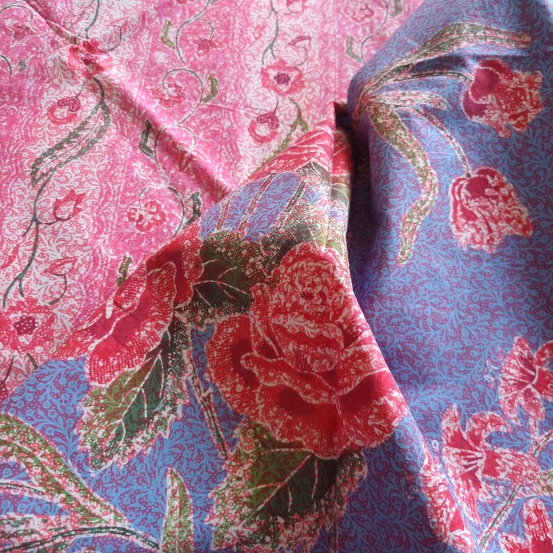 Indonesia Batik Sarong Fabric/peranakan Fabric 100% Cotton - Etsy