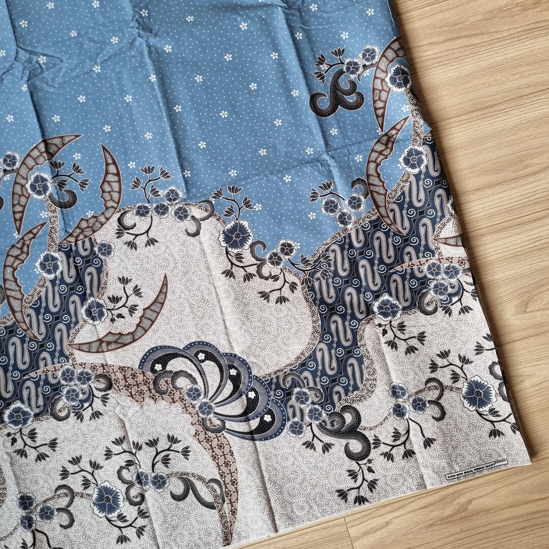 Indonesian Printed Batik Fabric by Meter Diy Sewing Quilt Batik Wall ...