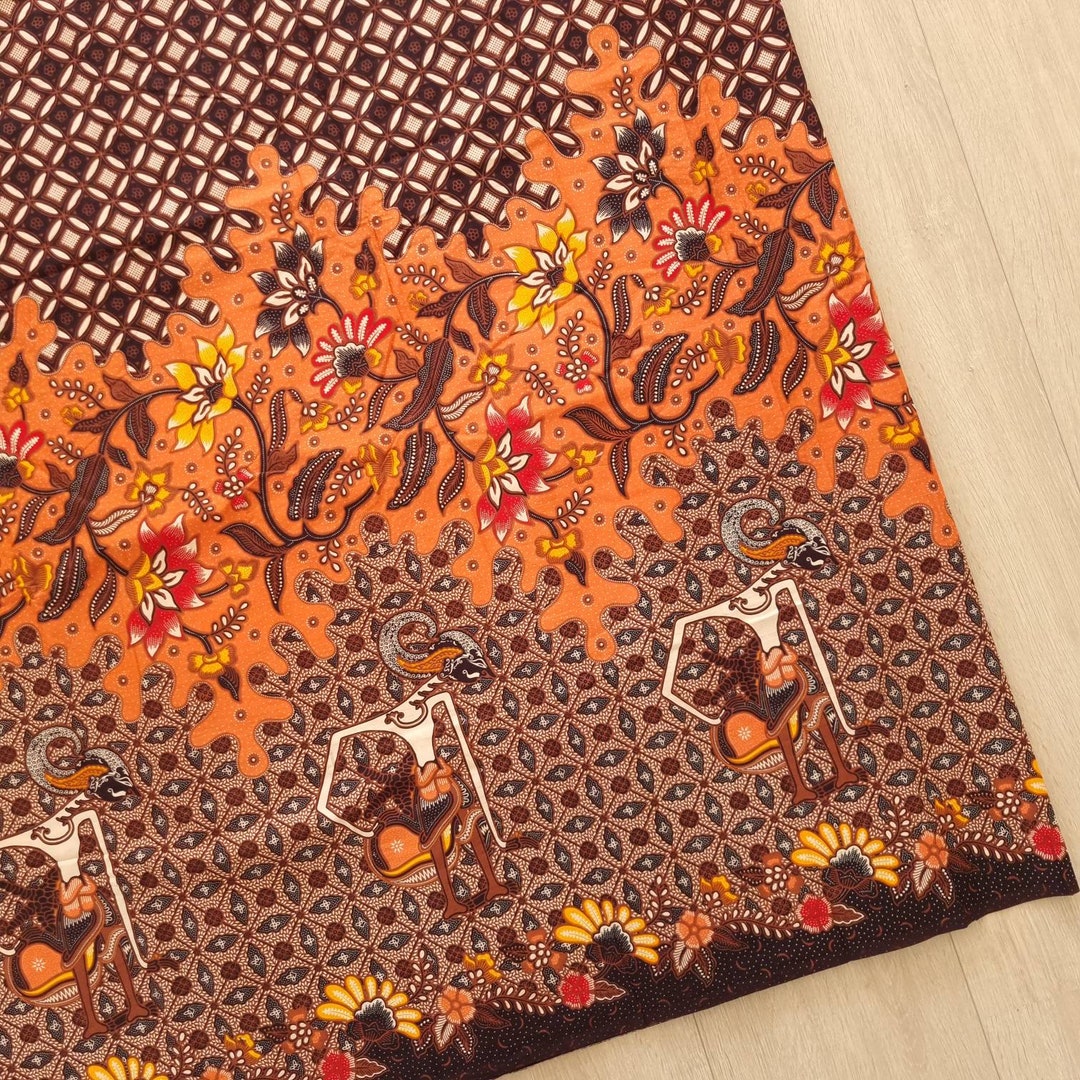 Indonesian Printed Batik Fabric by Meter Diy Sewing Quilt 100% Cotton ...