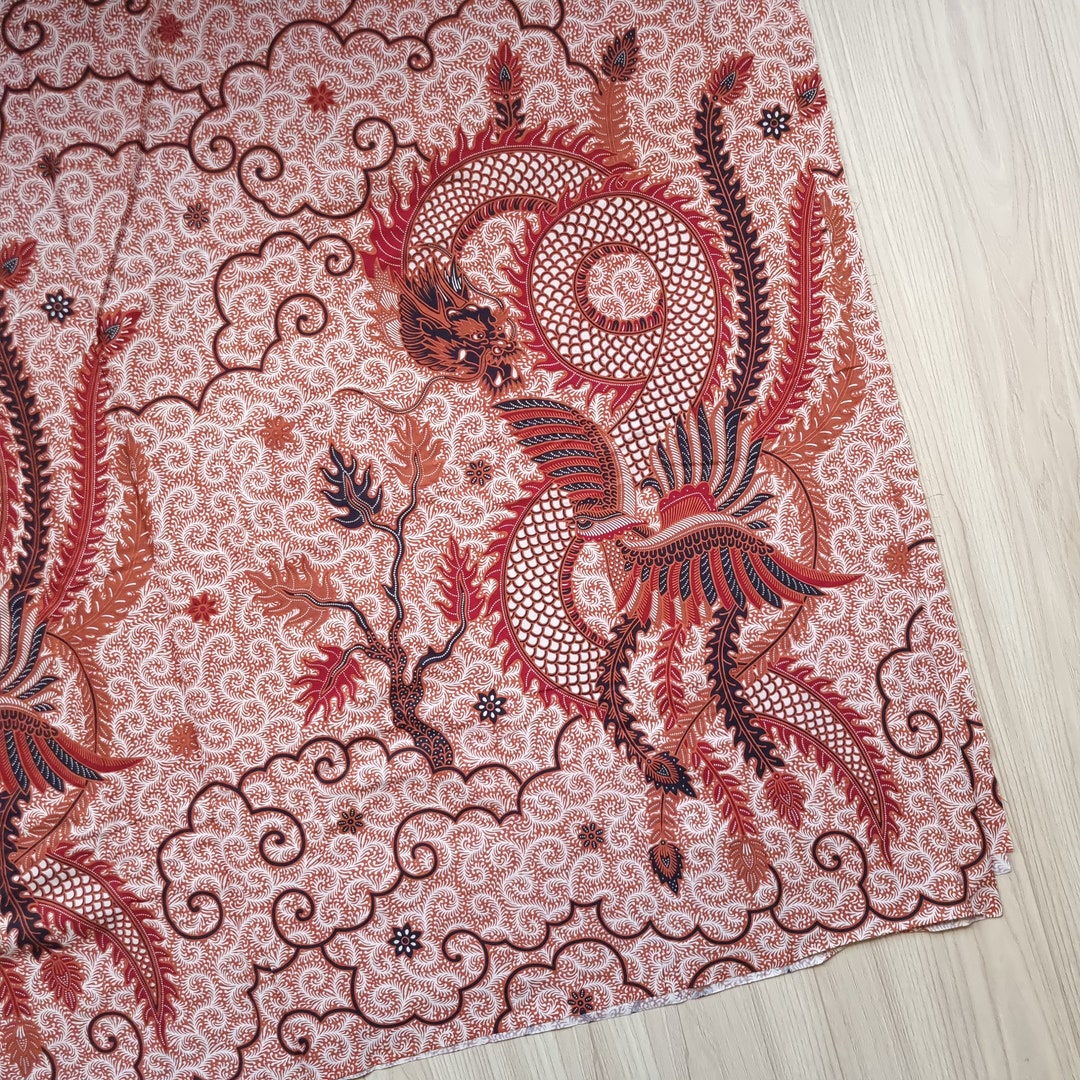 Indonesian Printed Batik Fabric by Meter Diy Sewing Quilt Batik Wall ...