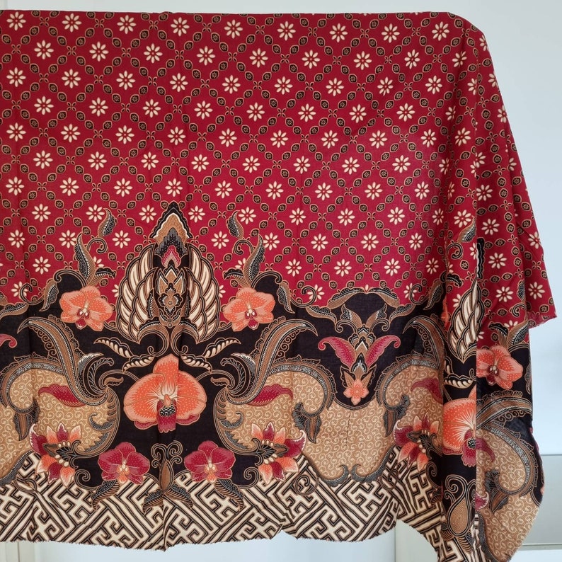 Indonesian Printed Batik Fabric by Meter Diy Sewing Quilt Batik Wall ...