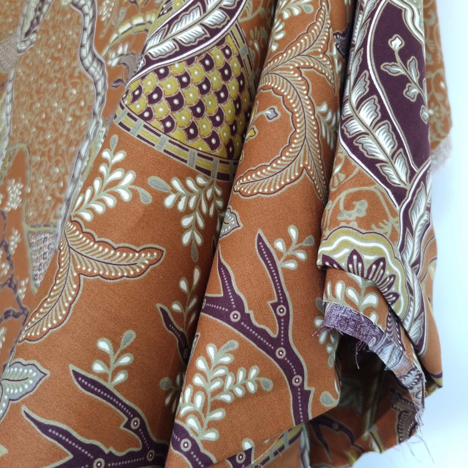 Indonesian Printed Batik Fabric by Meter Diy Sewing Quilt Batik Wall ...