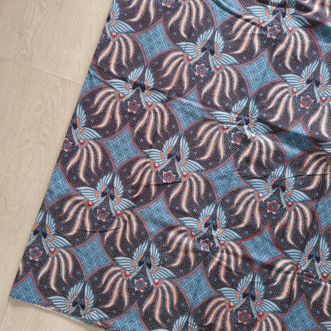 Indonesian Printed Batik Fabric by Meter Sewing Quilt 100% Cotton a ...