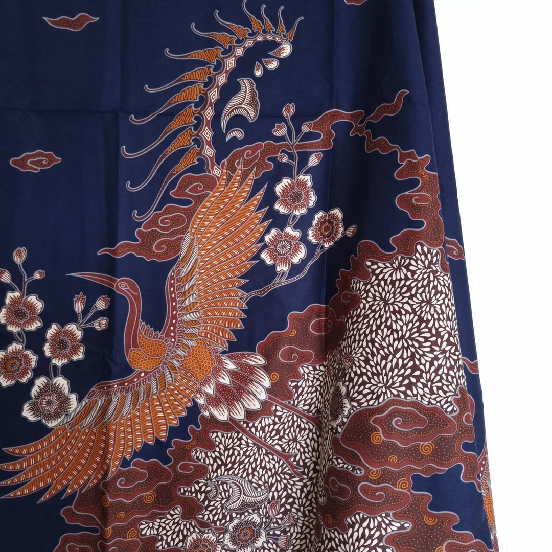 Indonesian Printed Batik Fabric by Meter Diy Sewing Quilt Wall - Etsy