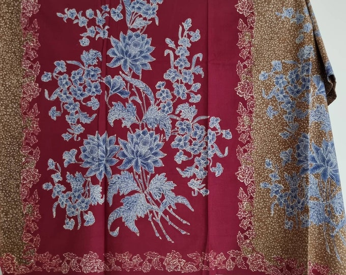 Indonesia Batik Kebaya Sarong Fabric/peranakan Njonja,100%cotton Hand ...