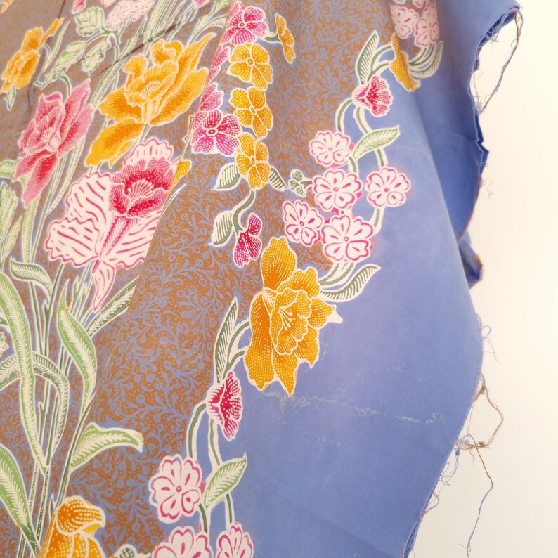 Indonesia Batik Sarong Fabric for Kebaya/peranakan 100% Cotton Hand ...