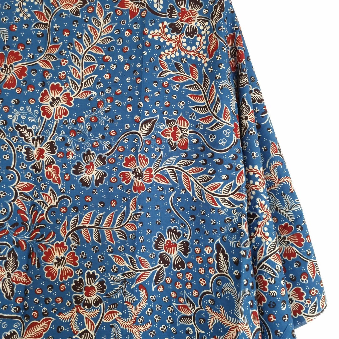 Indonesian Printed Batik Fabric by Meter Sewing Quilt Batik Wall ...