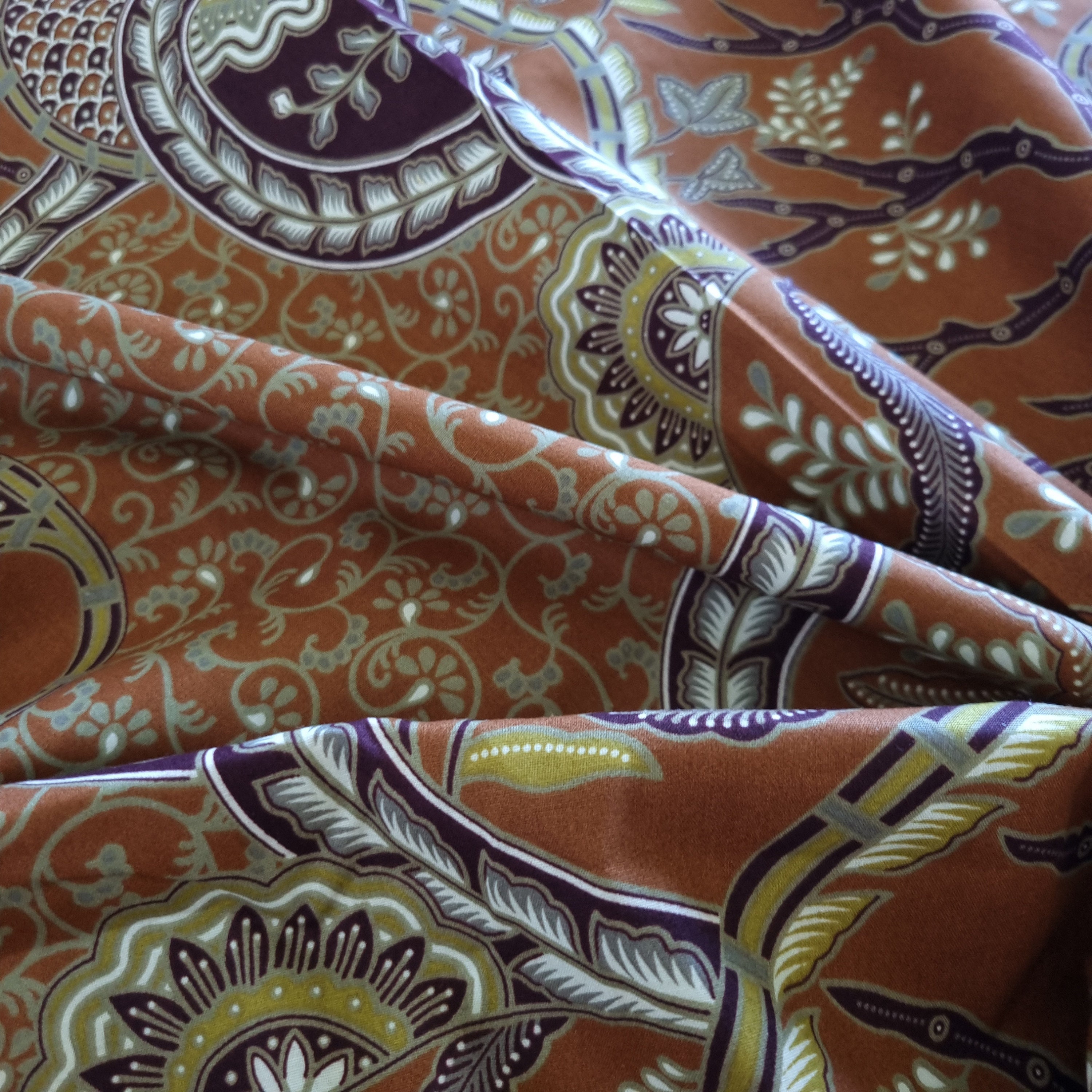 Indonesian Printed Batik Fabric by Meter Diy Sewing Quilt Batik Wall ...
