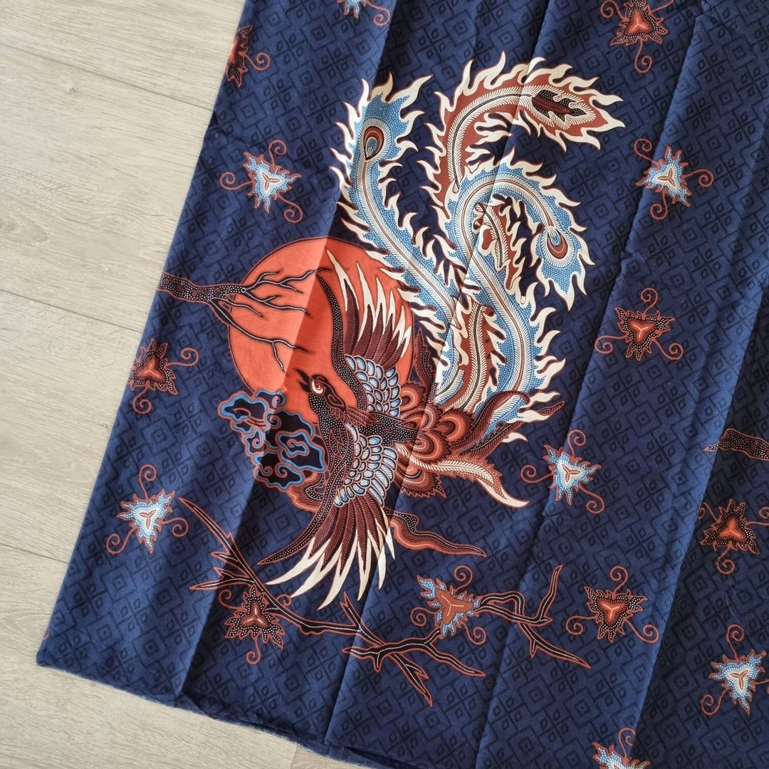 Indonesian Printed Batik Fabric by Meter Diy Sewing Batik Wall ...