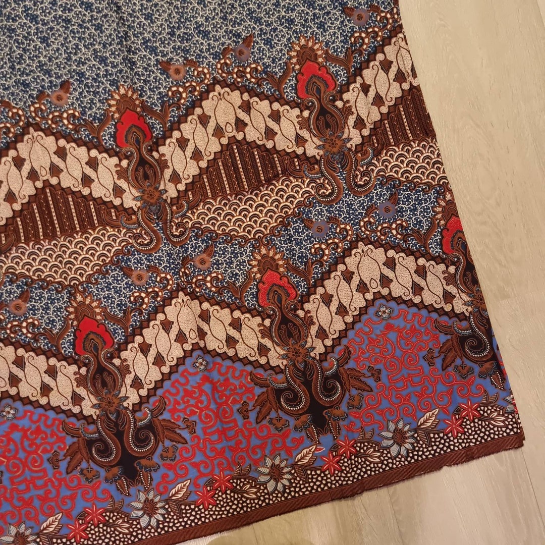 Indonesian Printed Batik Fabric by Meter Diy Sewing Quilt Batik Wall ...