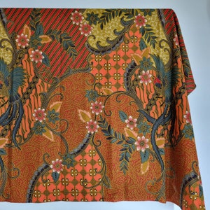 Indonesian Printed Batik Fabric by Meter Diy Sewing Quilt Batik Wall ...