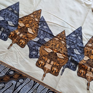 Indonesian Printed Batik Fabric by Meter Diy Sewing Quilt Batik Wall ...