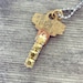 Vintage Key Necklace, Vintage Key Rhinestone Necklace, Dancing Queen ...