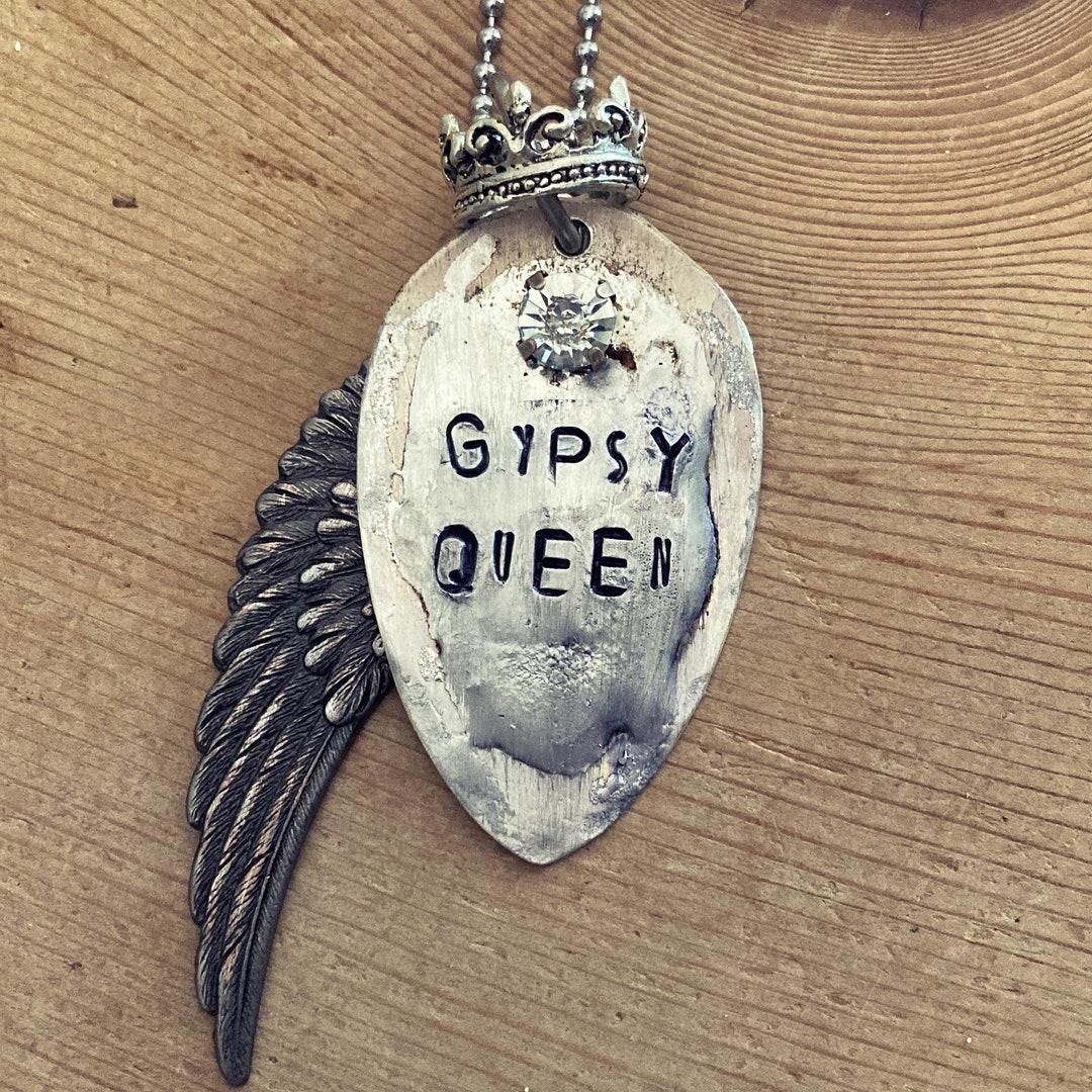 Gypsy Queen Crown Necklace, Gypsy Soul Crown Necklace, Gypsy Queen ...