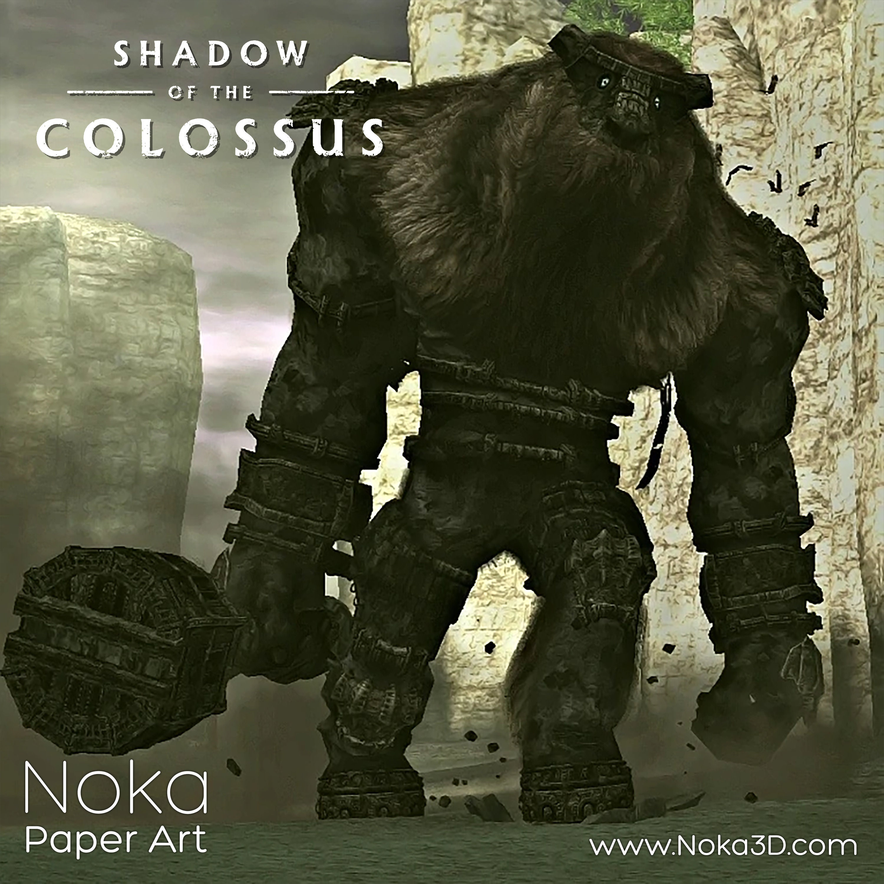 Shadow Of The Colossus Valus Drawings