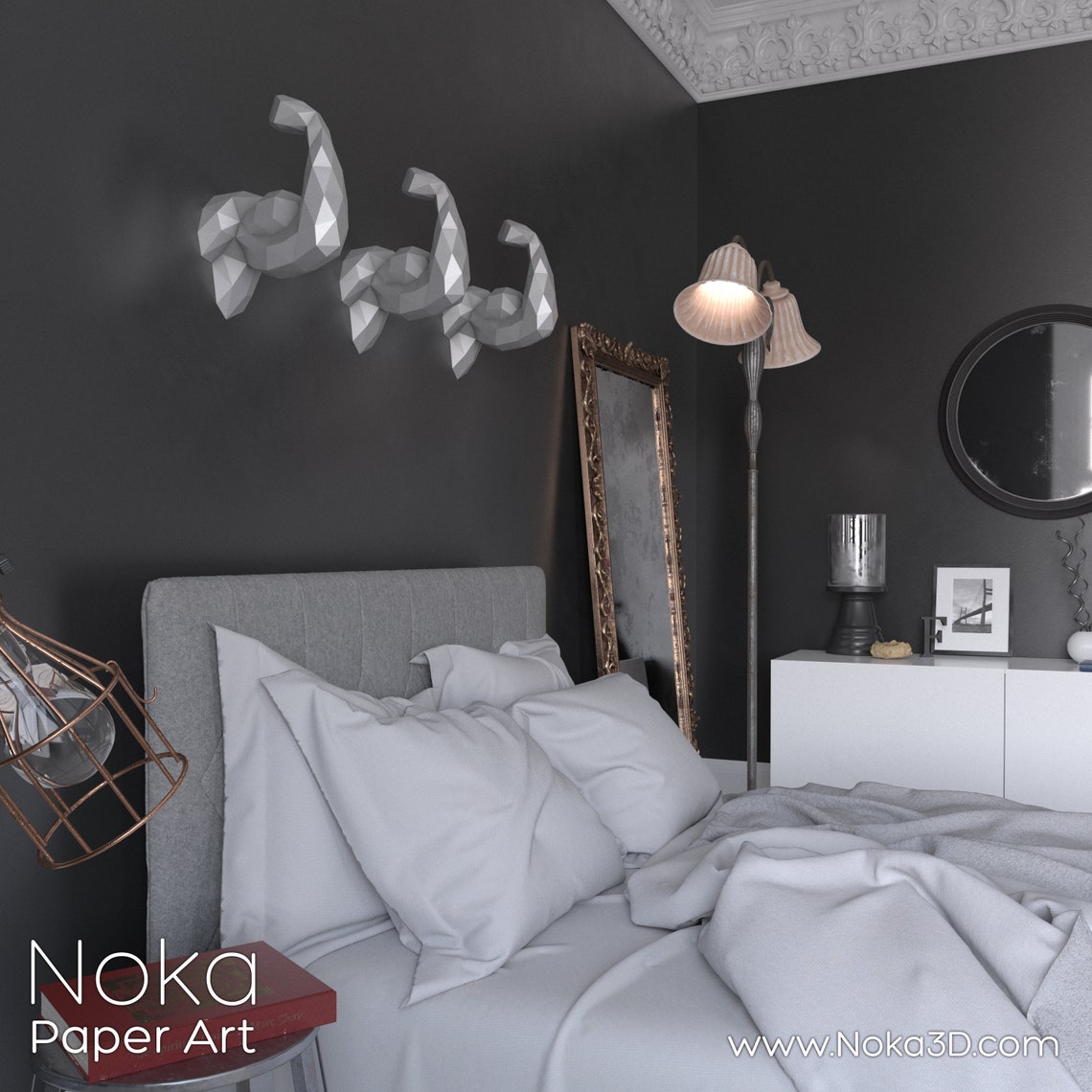 FLEX Muscular Arm Flexing 3D Papercraft Origami Model - Etsy