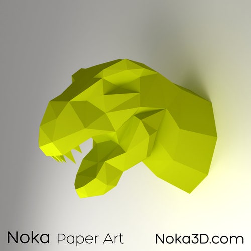 Human Skull 3D Papercraft Model. Downloadable DIY Template - Etsy