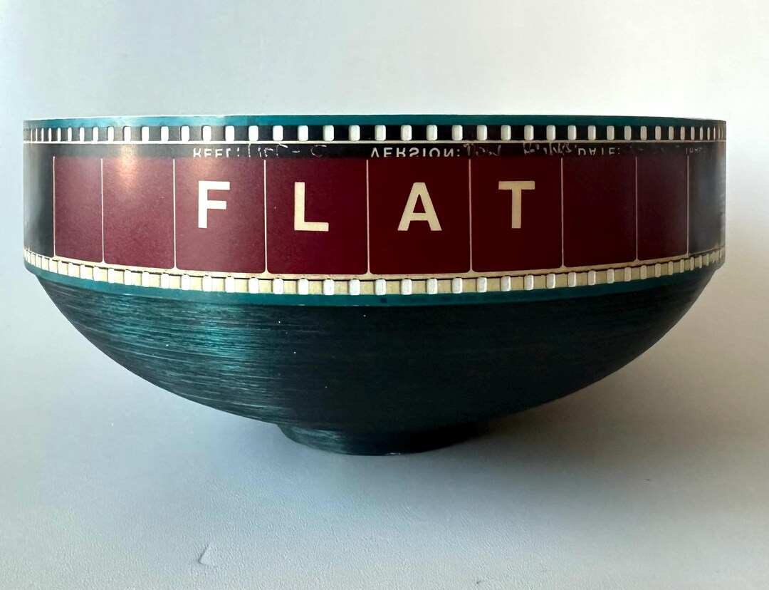 35 Millimeter Movie Trailer Film Bowl by Artist Brian Jewett 1991 ...