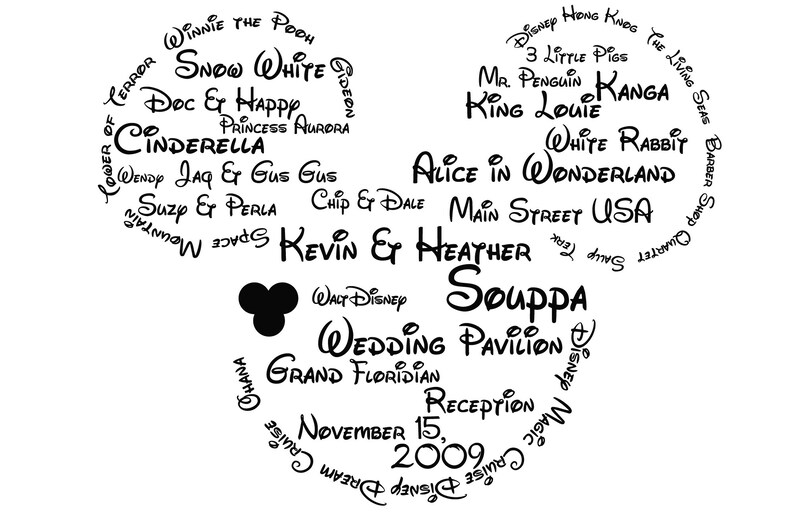 Personalized Typography Graphic Inspired by Animated Characters - Etsy